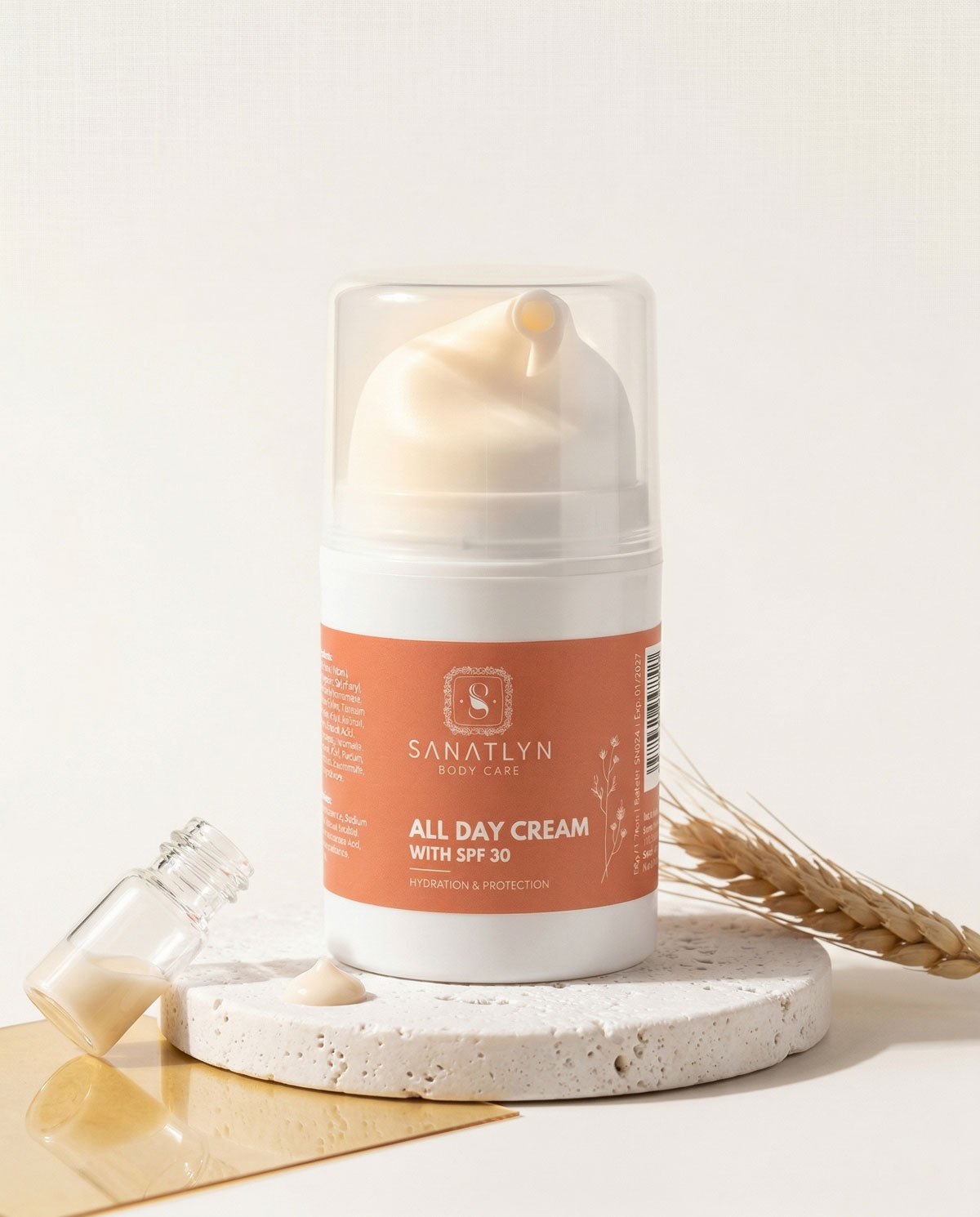 Sanatlyn's All Day Cream with SPF – Sanatlyn Body Care